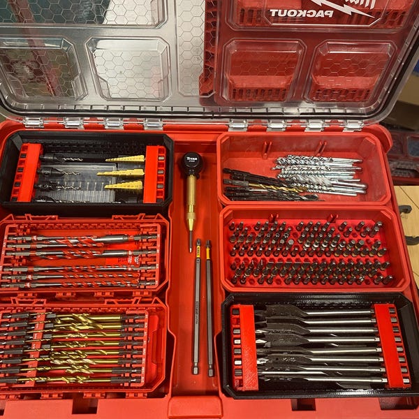 M12 Die Grinders Ultimate Organization Inserts Kit – Milwaukee PACKOUT ...