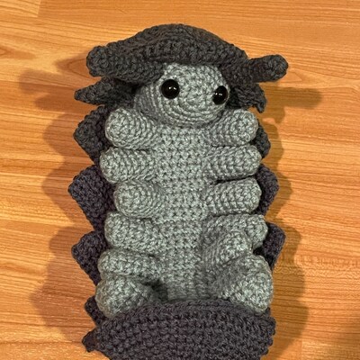 Roly Poly Pill Bug Crochet Pattern PDF File in English - Etsy