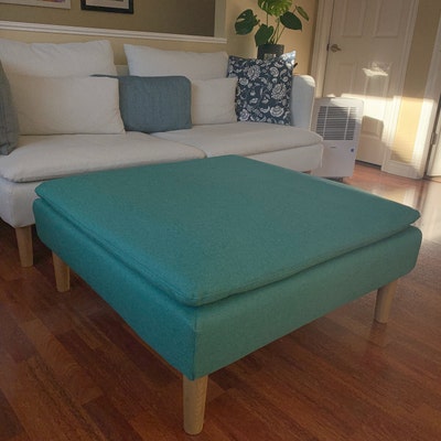 Whole Set Soderhamn Ottoman Cover, Custom Made Cover Fits IKEA ...