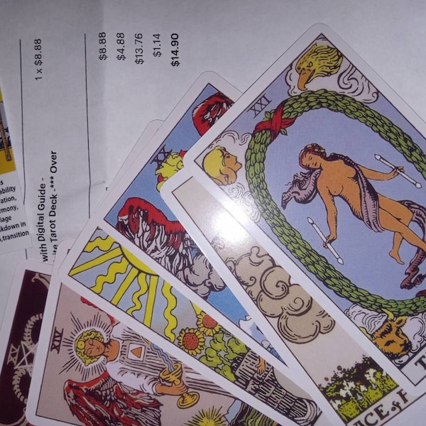 The Essential Tarot: A 78-card Tarot Deck - Etsy