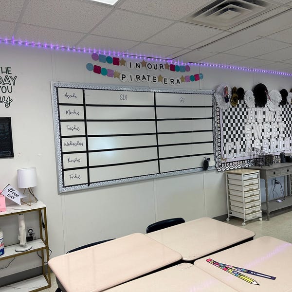 School Supply Magnets, Colorful Back to School Decor, Custom You Will ...