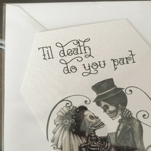 NEW COFFIN CARDS til Death Do You Part Alternative Anniversary ...