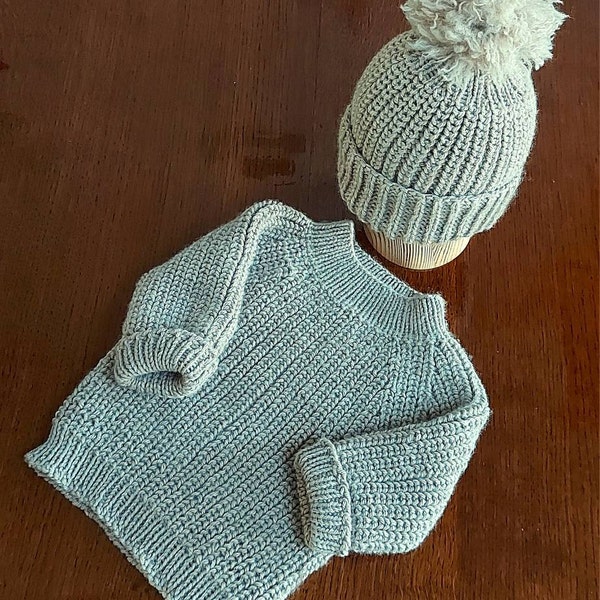 2 in 1, Knitting Patterns Set, Knit Pattern Baby Jumper, Pattern in ENGLISH, Knit Pattern Baby ...