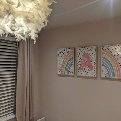 Tween Girls Bedroom Prints, Set of 3, Blue Butterfly Wall Art, Tween ...