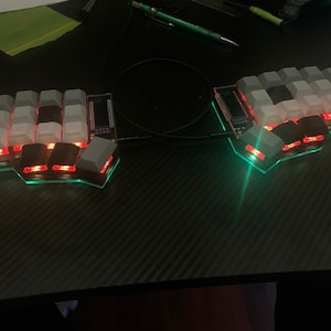 Sofle RGB Choc / Chocolate V2.1 Low Profile Soflekeyboard Split ...