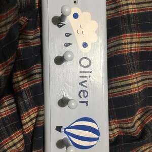 Hand Painted Personalised Custom Children's Coat Pegs - Etsy UK