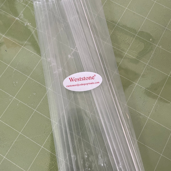 Flat Sticks - 30pcs Acrylic PLEXIGLASS Sticks, Long Flat, Transparent ...