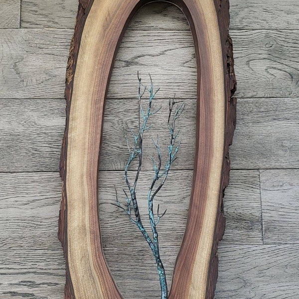 Art Objects,uniquetree Art Metal Wall Art,five Year Anniversary,weld ...