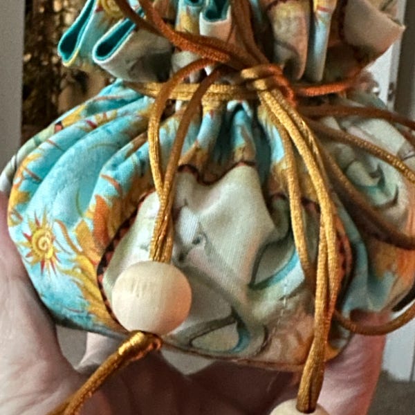 Travel Jewelry Pouch With Drawstring and Pockets - Etsy