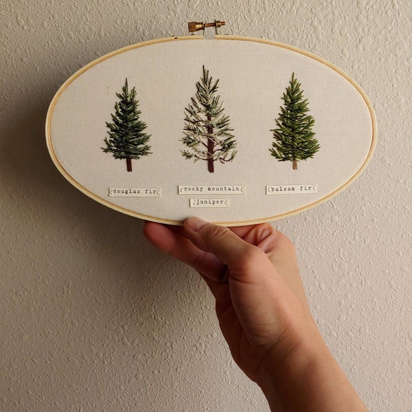Ponderosa Pine Thread Painting Downloadable Pattern, Tree Pattern, PDF ...