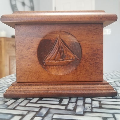 Chester Cherry Urn With a Natural Satin Finish - Etsy