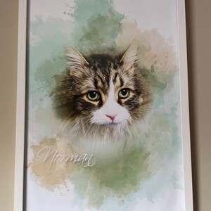 Custom Cockatiel Bird Portrait Royal Pet Portraitcustom | Etsy