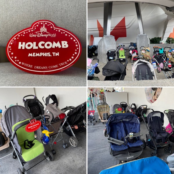 Walt Disney World Inspired Cast Member Name Stroller Sign Tag | WDW ...