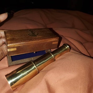 Personalized TELESCOPE & BOX Telescopes Custom Engraved Groomsmen Gifts ...