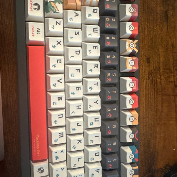 Tokyo Ghoul Keycaps Set, Kaneki Ken Theme, One-eyed Ghoul Vibes, 130 ...