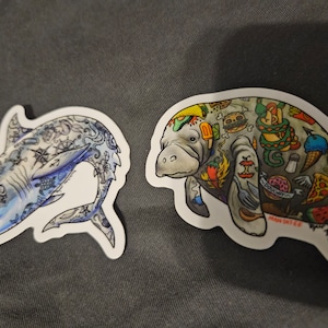 GREEN TREE PYTHON Sticker Pack Cute Snake Stickers: Clear, Holo, Vinyl ...