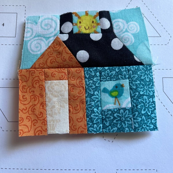 PDF Pattern for Little House Needle Book and Pincushion (english)) - Etsy