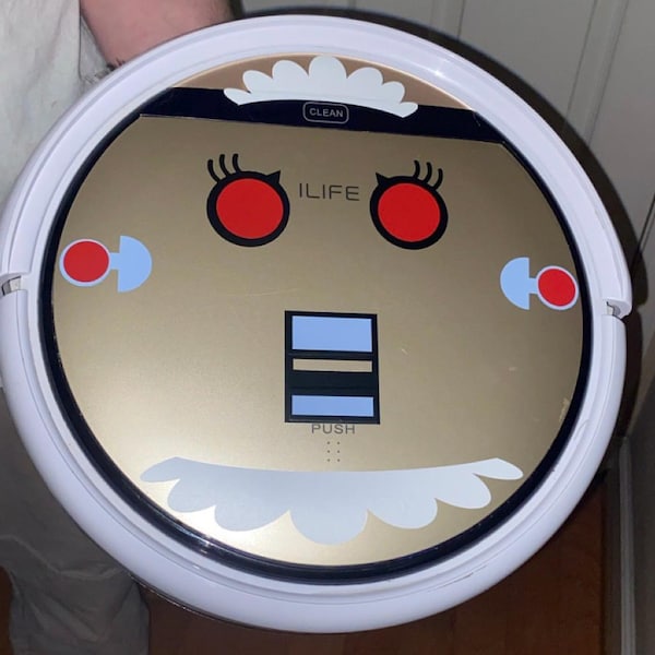 Original Deluxe Rosie the Robot Face Decals for Your Robotic Floor ...