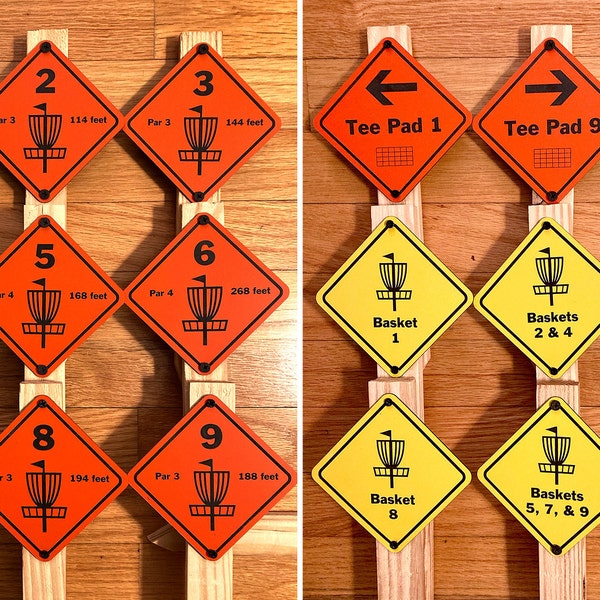 Custom Disc Golf Signs - Etsy