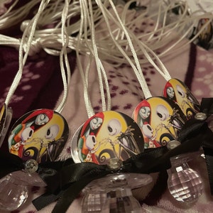 Stitch and Angel Gender Reveal Baby Shower Pacifiers Guest | Etsy