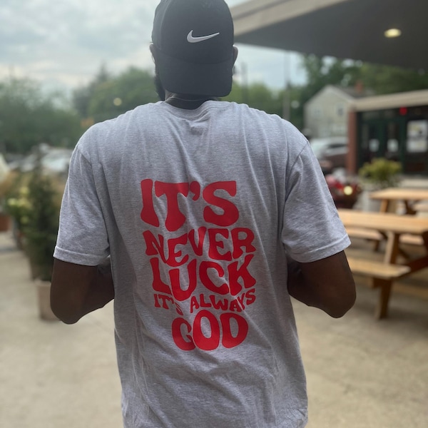 It’s Never Luck Its Always God Svg, Not Luck Just G0d Svg ...