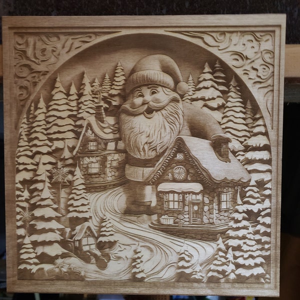 3D Illusion | Laser Burn PNG Digital File | Perfect for Engraving ...