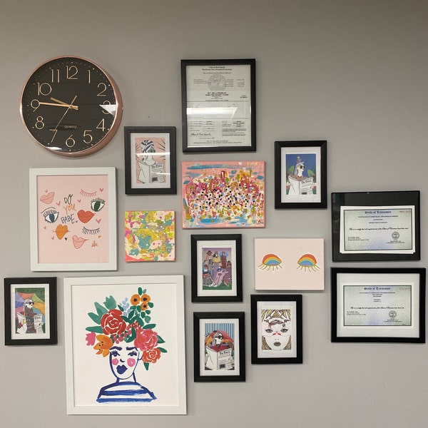 Muddy Roses Original Painting on Watercolor Paper 9 X 12 ...