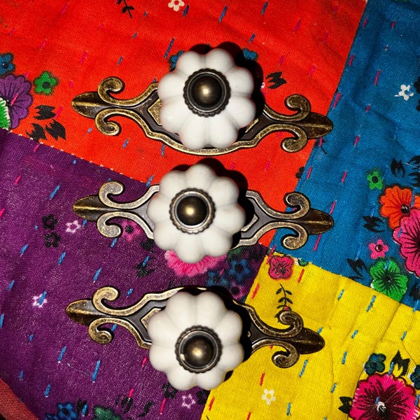 Colorful Cowhide Knobs Kitchen Cabinet Pulls Drawer Knobs Pulls Handles Dresser Knobs Pulls ...