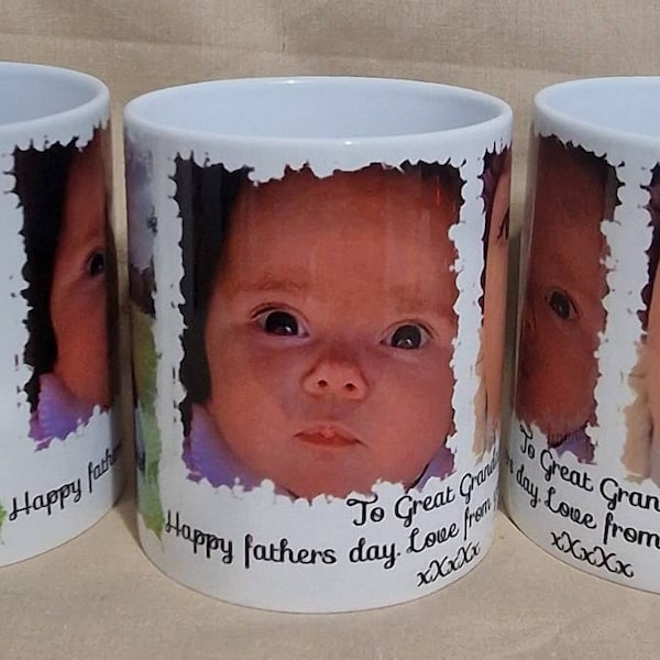 Family Mug Wrap PNG| Family Mug Wrap | Photo Mug Collage Template ...