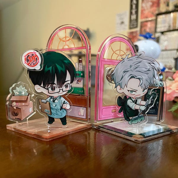 By Fishishtier ALNST Sweet Dreams Cafe Ivan Till A6 Standee Board - Etsy