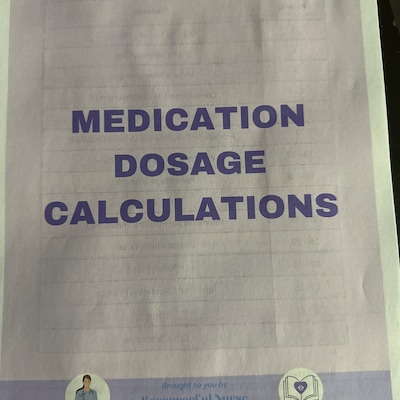 Complete Dosage Calculation Study Guide Bundle Drug Calculations ...
