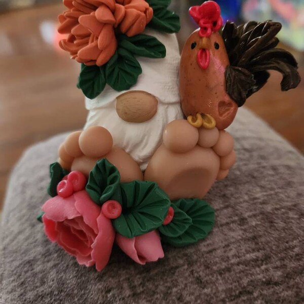 Farm Animal Gnomes/farm Fresh Gnome/tiered Tray Decor/tiered Tray Gnome ...