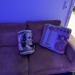 Folded Banknote Shape Pillow, US Dollar - Etsy