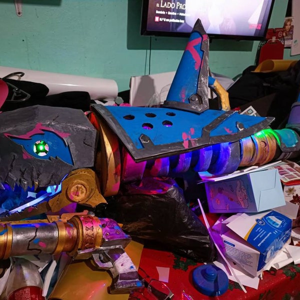 Jinx Arcane Fishbones Cosplay Blueprint and Instruction Guide (PDF) - Etsy