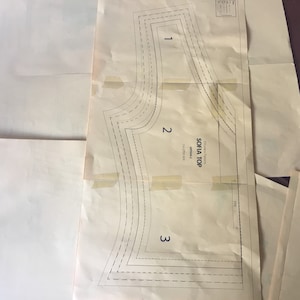 ELLA Linen Pants Sewing Pattern A4 Letter Straight Leg Pockets PDF ...