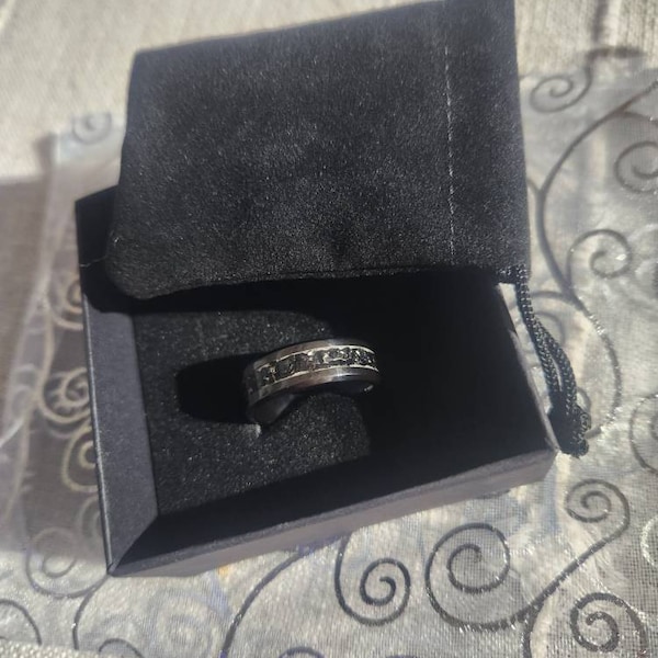 Gold Dust Ring, Pyrite and 24k Gold Flake Ring, Pyrite Jewelry, Fools ...