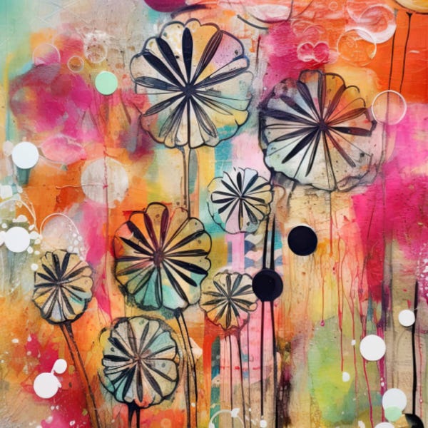 Enchanted Forest Dreamscape Digital Paper Pack - Etsy