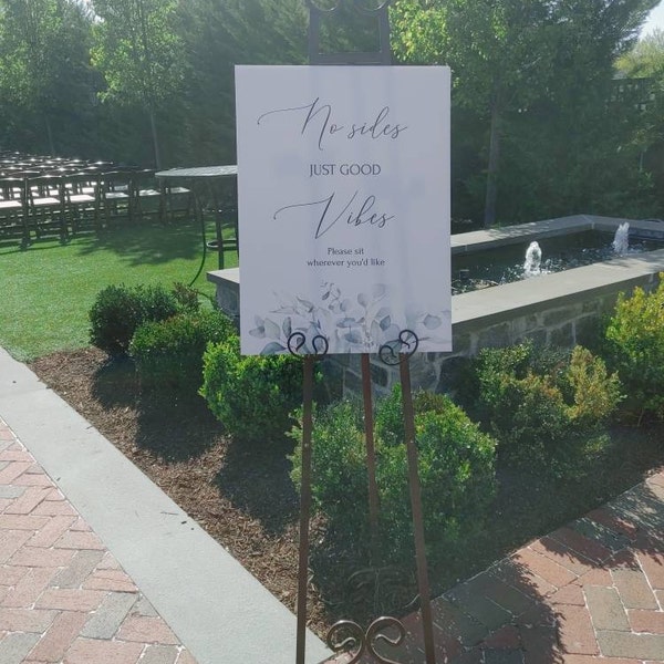 Eucalyptus No Sides Sign Template, No Sides Just Good Vibes, Choose A ...
