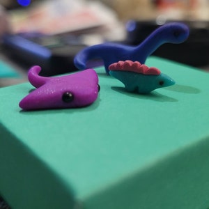 One Micro Mini Ghost Mini Ghost Polymer Clay Ghost - Etsy