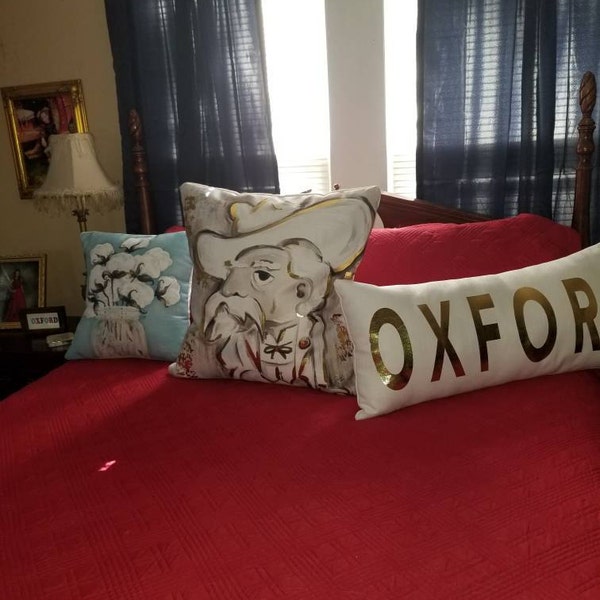 Oxford Pillow || Gold Foil OXFORD Pillow || Custom Foil Pillow - 209 - Etsy