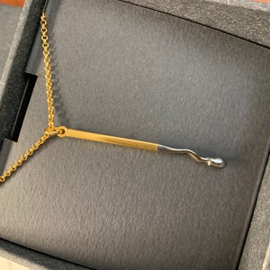 Golden Matchstick Burned Ring PERFECT MATCH. Do Not Burn. Jewelry ...