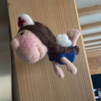 Schutzengel LISA im Glück & Glückspilz filz filzen Engel Schutzengel ...