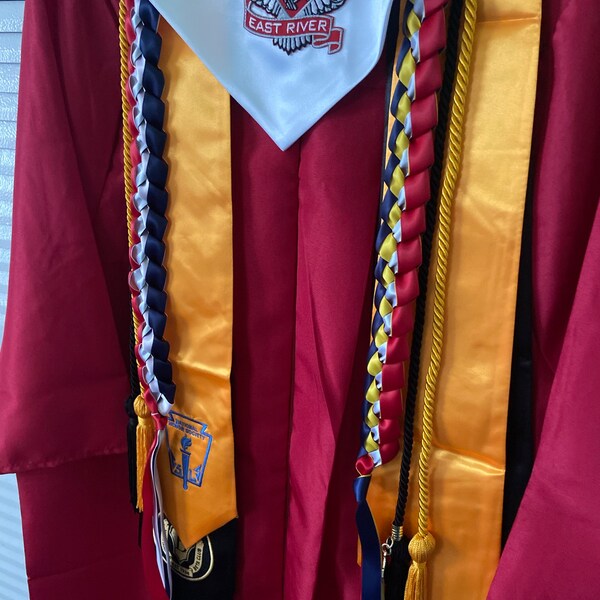 Filipino Mexican Single Braided Lei - Graduation Lei - Etsy