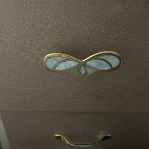 Fluted Brass Gold Cabinet Pulls and Drawer Handles Brushed - Etsy