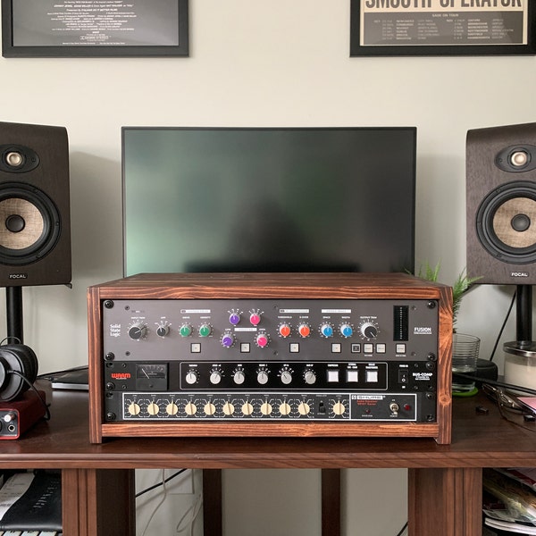 4U Studio Rack | 12" Depth | Solid Wood | Customizable - Etsy