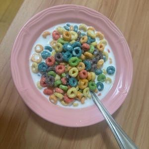 Hanging Faux Food Cereal Wall Art Decor Bespoke Lucky Charms Fruit ...
