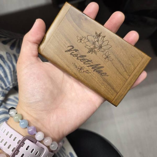 Personalized Wooden Essential Oil Diffuser,rose/tulip Aromatherapy ...