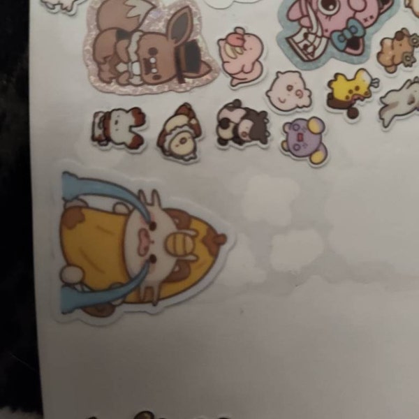 Poke Cat Memes - Mini Vinyl Sticker Sheet - Etsy