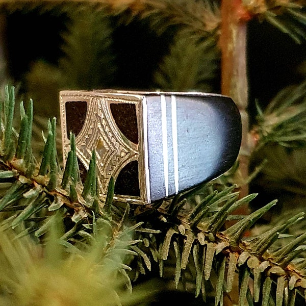 MOROCCAN RING. Handcrafted in Sterling Silver. Size: 7 US - Etsy