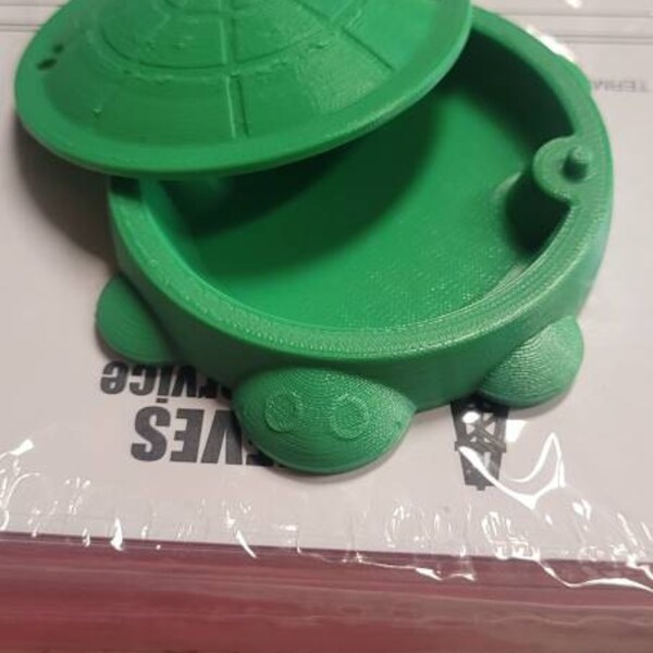 Mini Sandbox Turtle With Lid Cap | Reptile Feeder | Put in Tank for ...